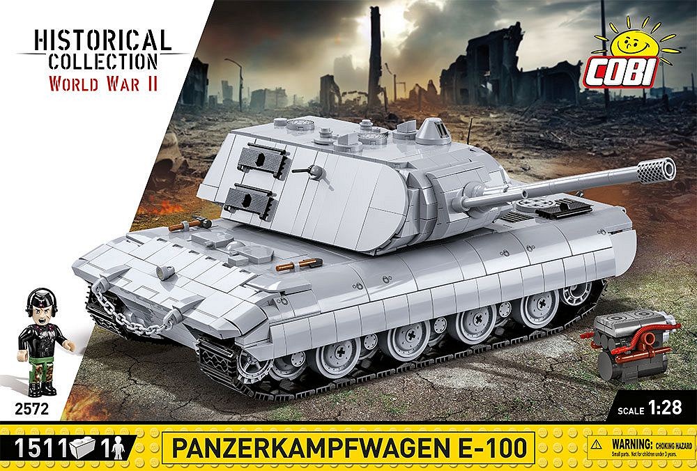 Panzerkampfwagen E-100 (COBI-2572) \ Tanks and vehicles \ Cobi.eu